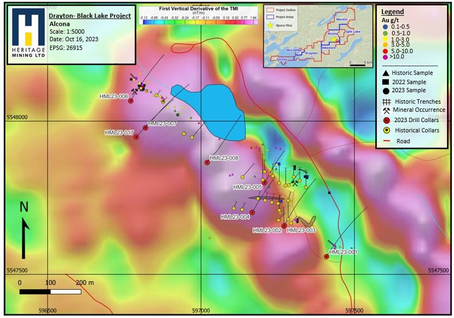 DBL - Target Areas - Heritage Mining