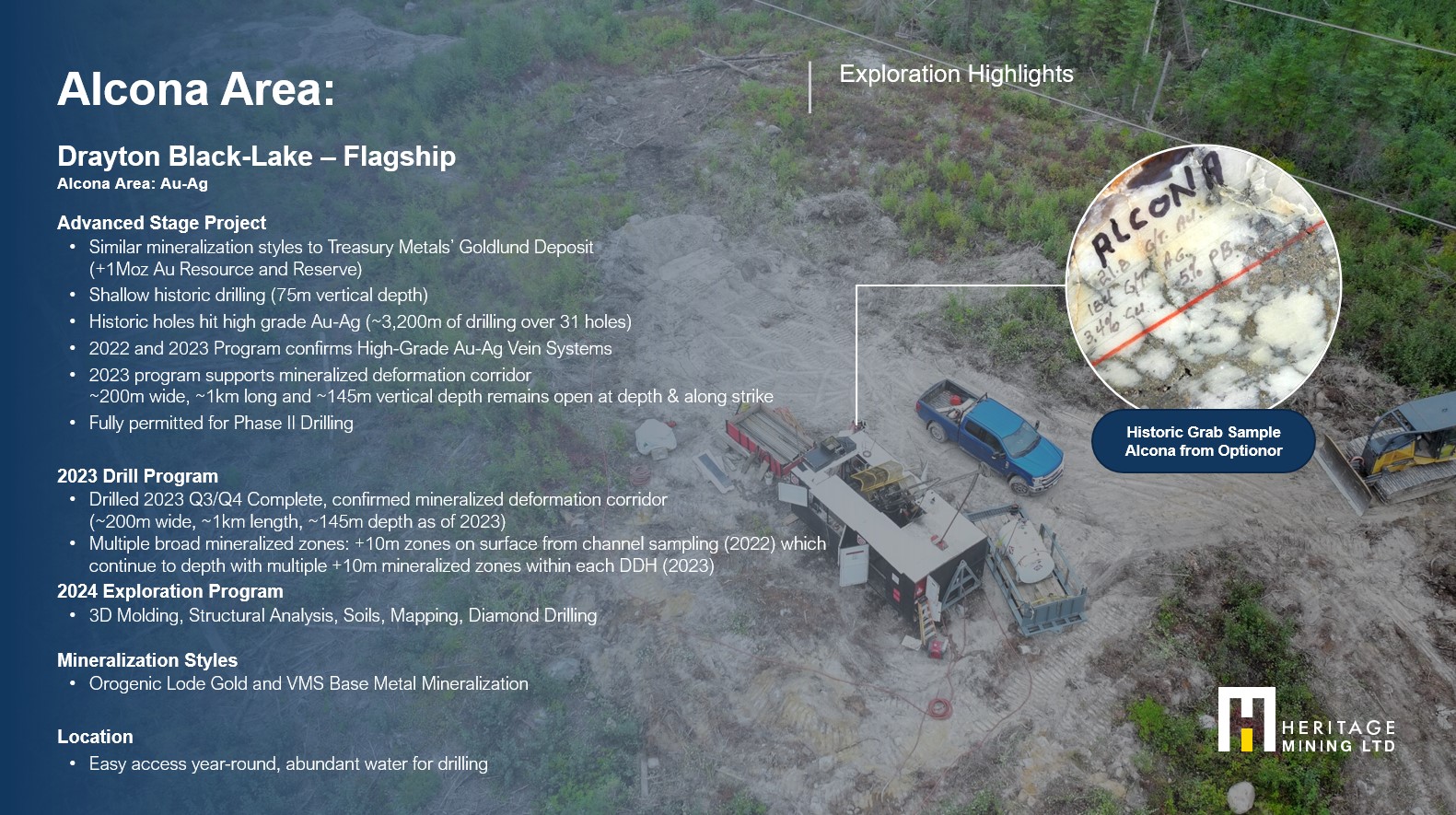 Alcona Area - Heritage Mining